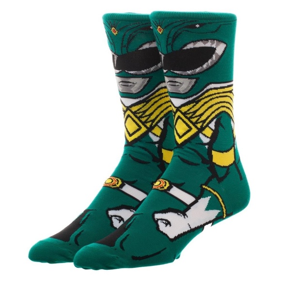 Bioworld | Underwear & Socks | Green Ranger 36 Classic Power Rangers ...